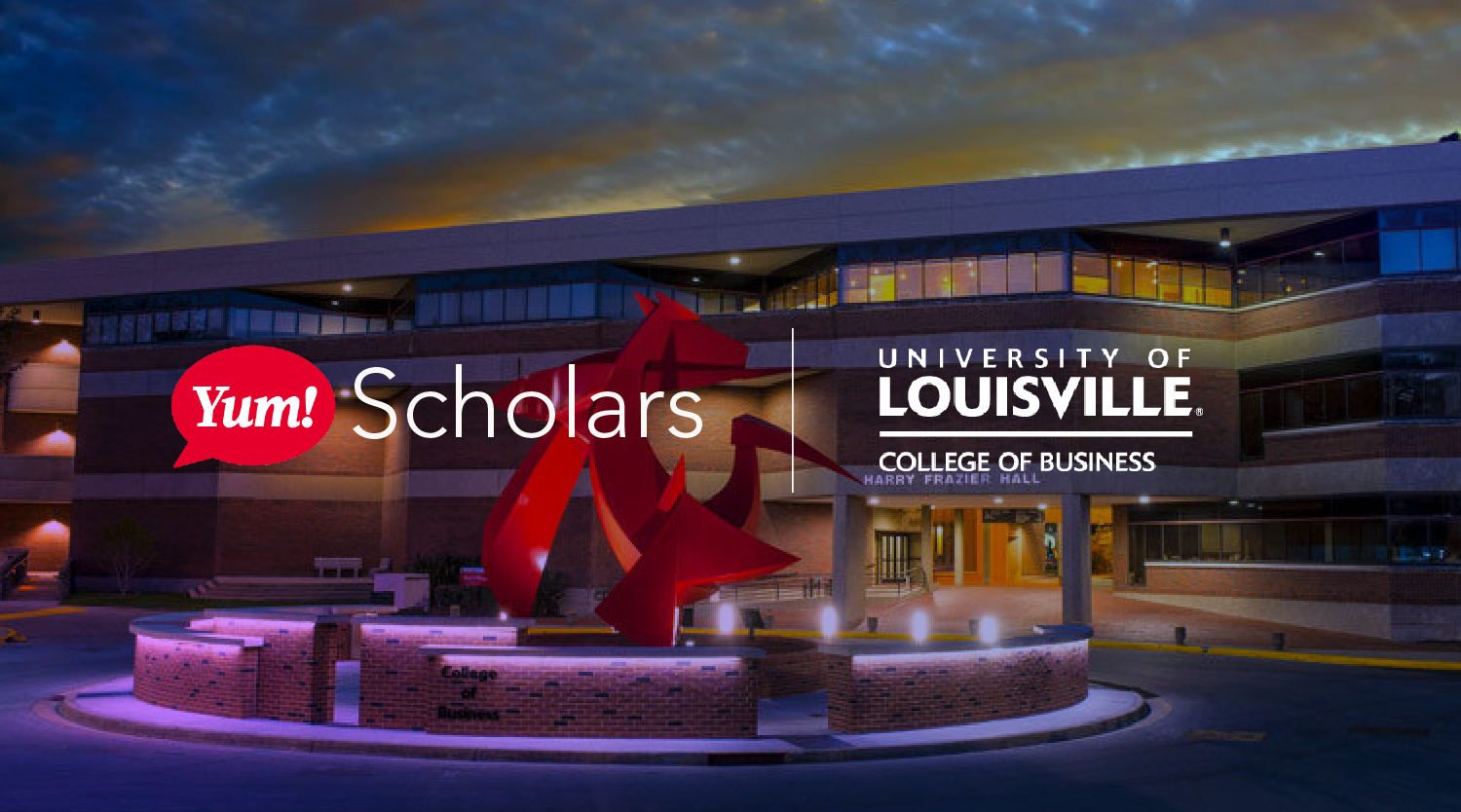 The first class of Yum! Scholars is announced